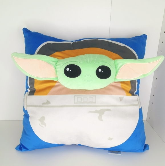 Disney | Bedding | Disney Mandalorian Baby Yoda Grogu Pillow | Poshmark